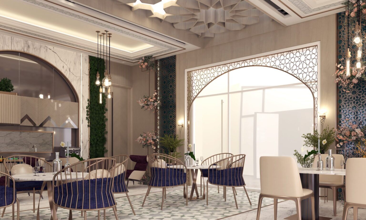 Paddock Restaurant - MOI Design | Interior Fit Out Company in Dubai