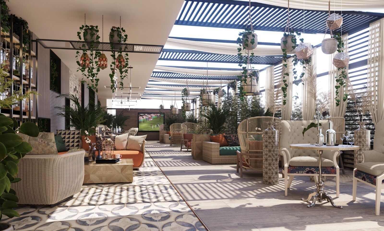 Paddock Restaurant - MOI Design | Interior Fit Out Company in Dubai